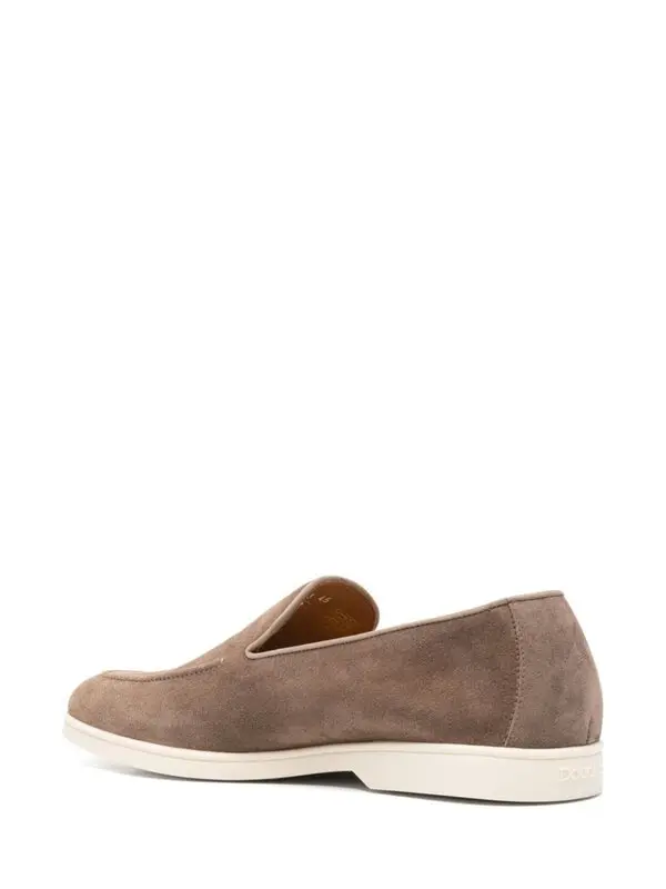 DOUCAL'S Suede Moccasin - Brown