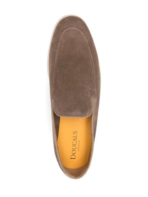 DOUCAL'S Suede Moccasin - Brown
