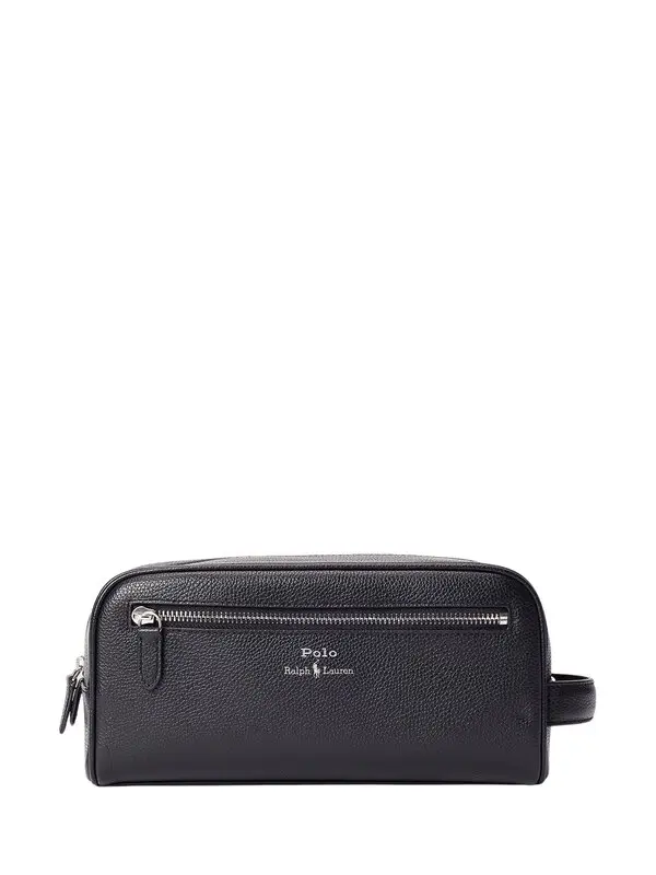 Polo Ralph Lauren Leather Beauty Case - Black