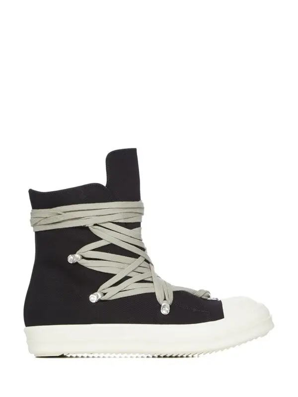 Rick Owens Megalace Sneaker - Black