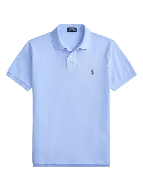 Polo Ralph Lauren Custom Slim Fit Polo Shirt - Sky Blue