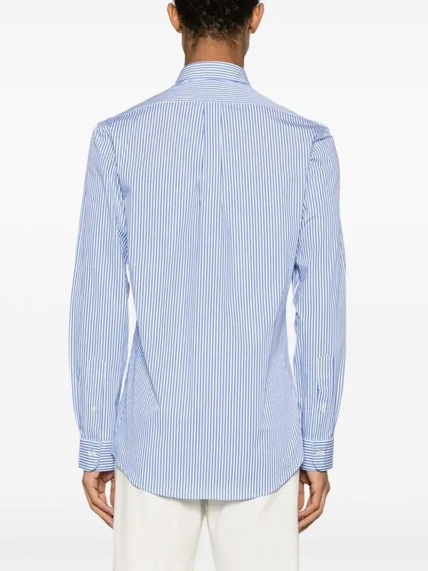 Polo Ralph Lauren Striped Shirt With Logo