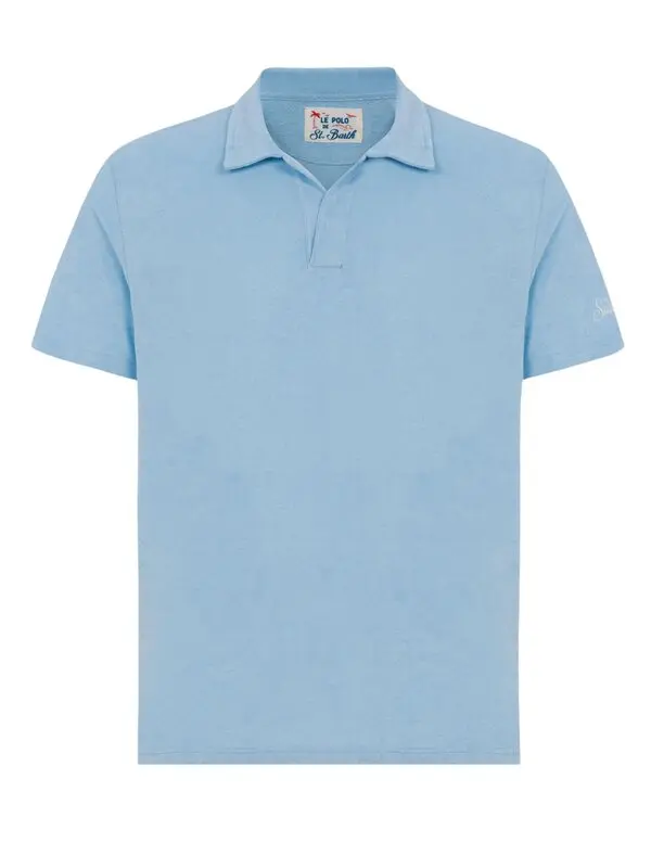 MC2 SAINT BARTH Polo Jeremy - Sky Blue