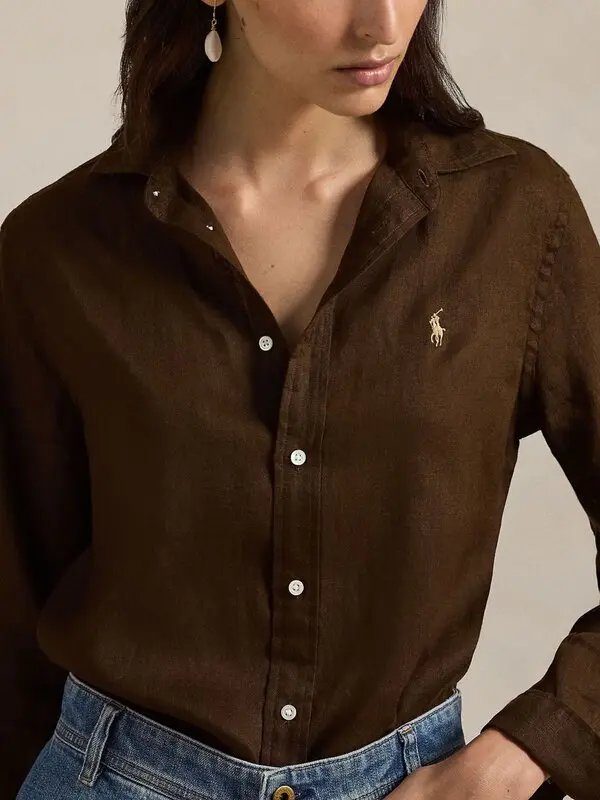 Polo Ralph Lauren Classic Fit Shirt - Brown