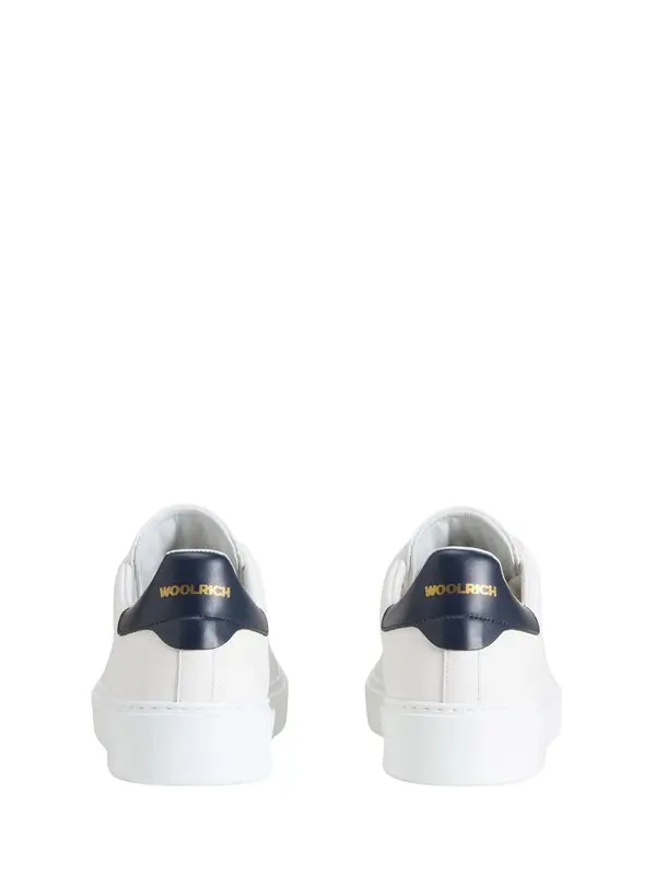 Woolrich Classic Court Leather Sneakers - Blue
