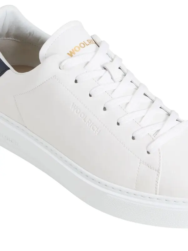 Woolrich Classic Court Leather Sneakers - Blue