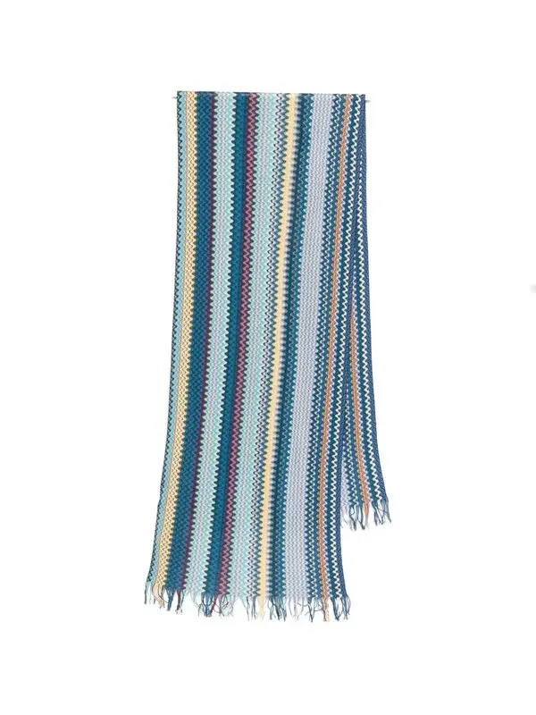 Missoni Multicolored Chevron Scarf