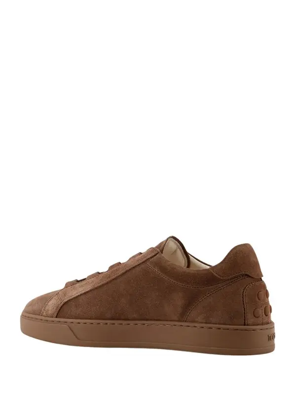 TOD'S Leather Sneakers - Brown