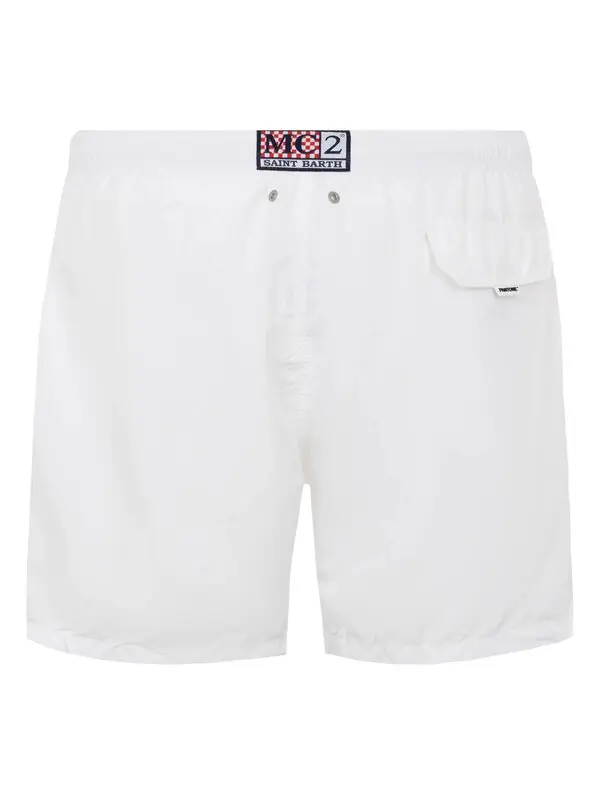 MC2 SAINT BARTH Pantone Costume Lighting Shorts - White