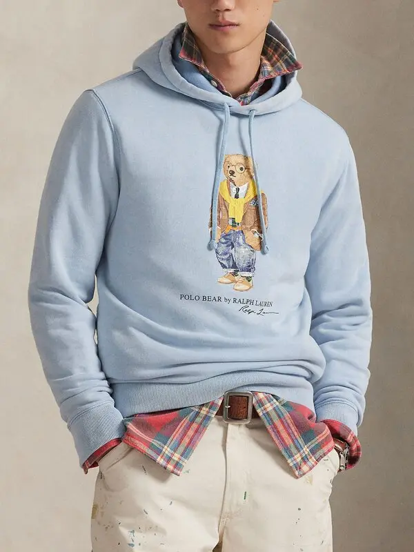 Polo Ralph Lauren Polo Bear Graphic Sweatshirt - Sky Blue