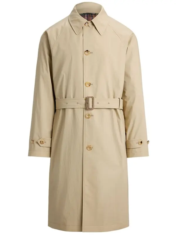 Polo Ralph Lauren Balmacaan Trench Coat - Beige