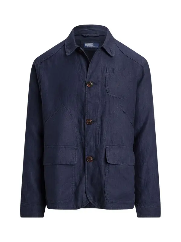 Polo Ralph Lauren Herringbone Utility Jacket - Blue