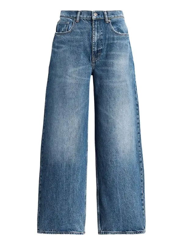Polo Ralph Lauren Relaxed Wide-leg Jeans - Blue