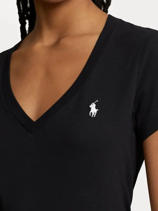 Polo Ralph Lauren V-neck T-shirt - Black