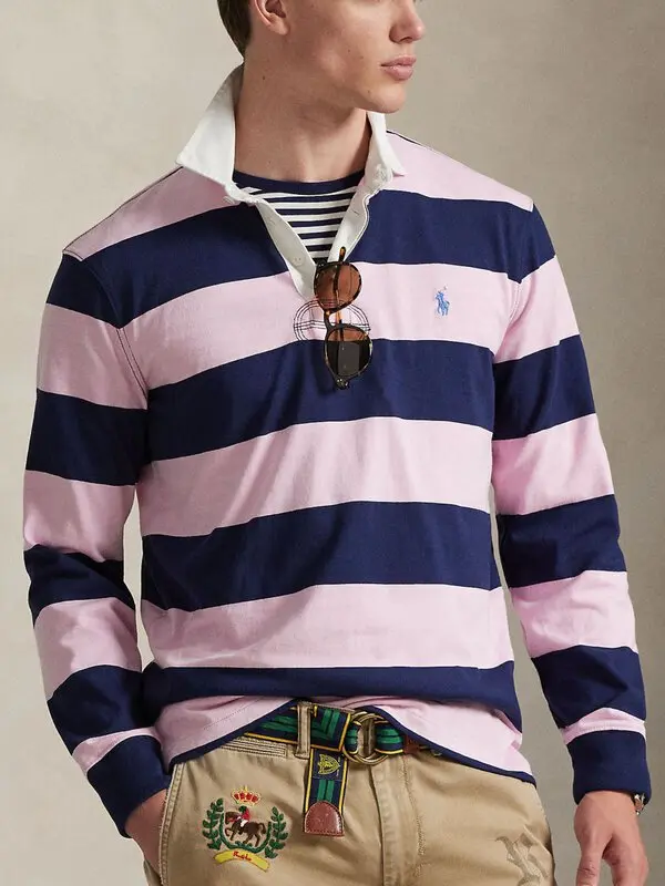 Polo Ralph Lauren The Iconic Rugby Polo Shirt - Pink