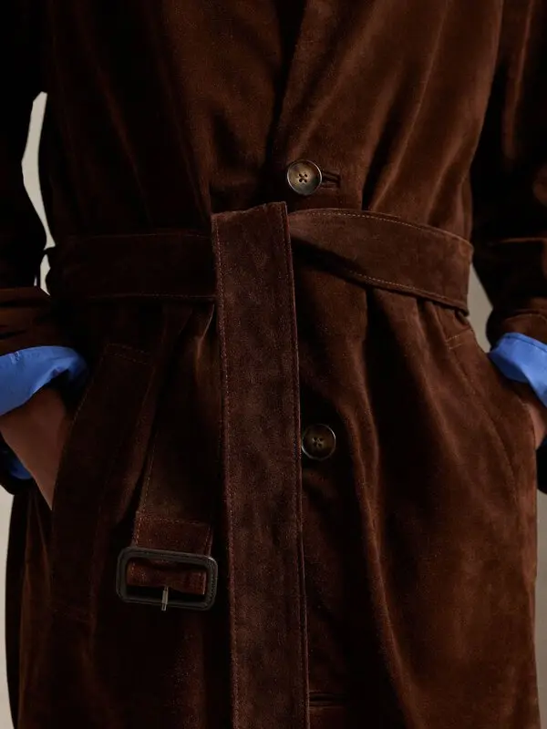 Polo Ralph Lauren Suede Coat