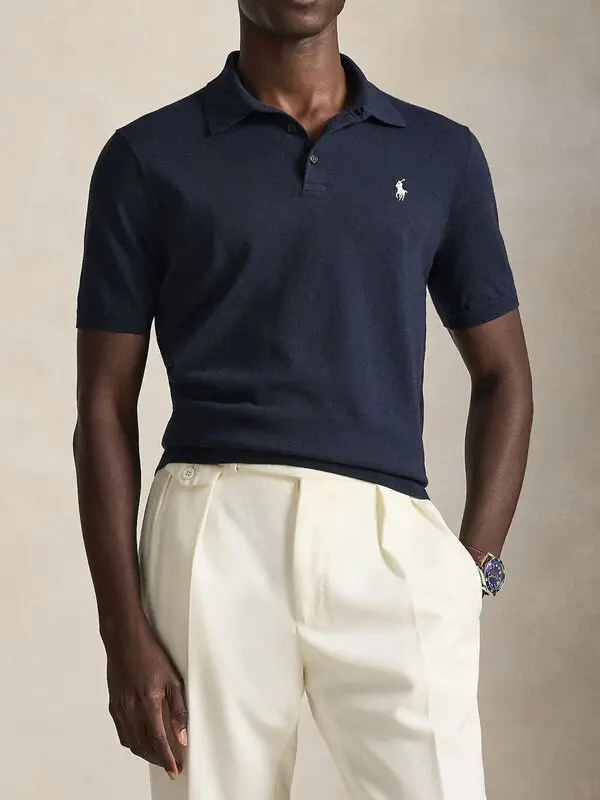 Polo Ralph Lauren Cotton Polo Shirt - Blue