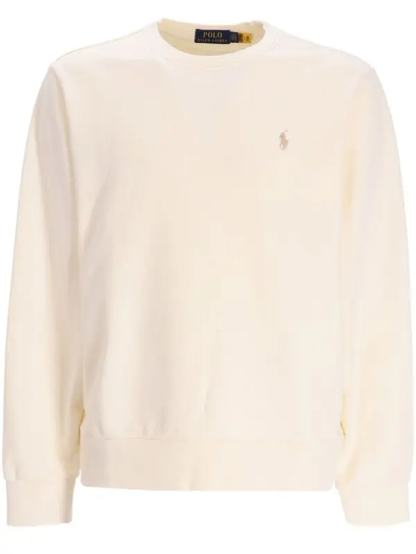 Polo Ralph Lauren Loopback Fleece Sweatshirt - White