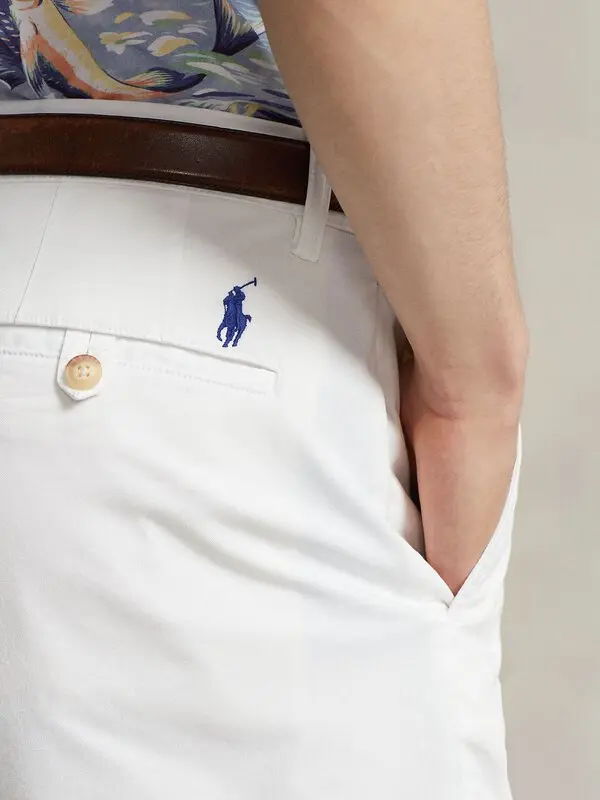 Polo Ralph Lauren Bermuda Chinos - White