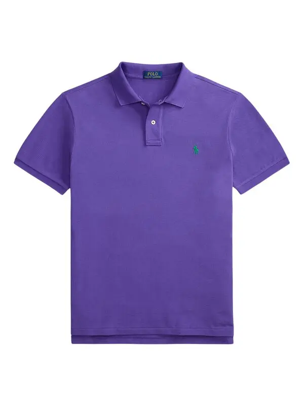 Polo Ralph Lauren Slim Fit Mesh Polo - Purple