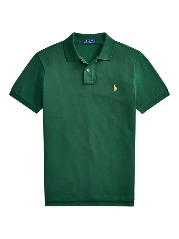 Polo Ralph Lauren Slim Fit Mesh Polo - Green