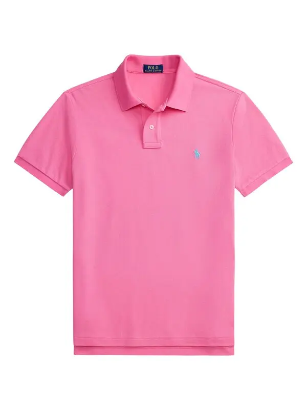 Polo Ralph Lauren Slim Fit Mesh Polo - Pink