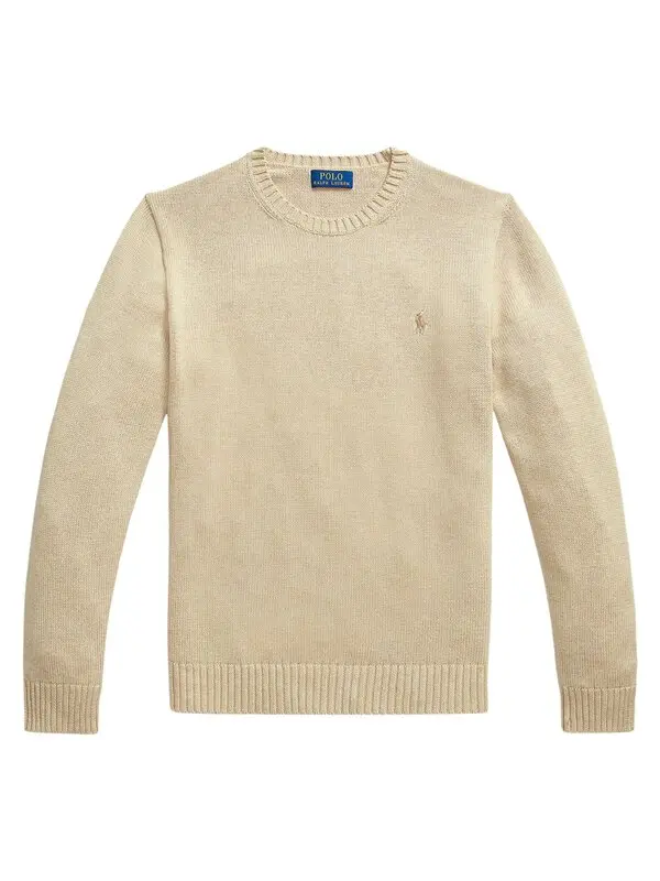 Polo Ralph Lauren Cotton Crew Neck Sweater - Brown