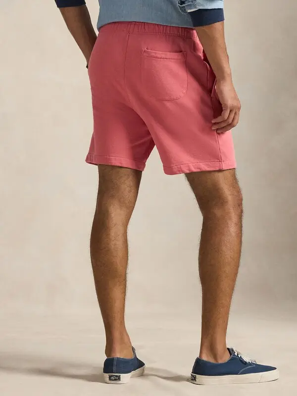 Polo Ralph Lauren Bermuda Loopback Fleece Shorts - Red