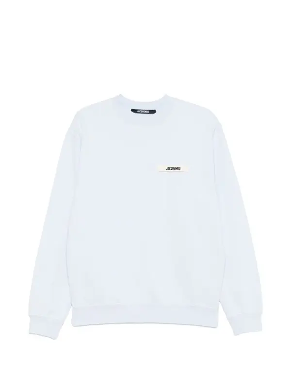 Jacquemus Le Sweatshirt Gros Grain - Sky Blue