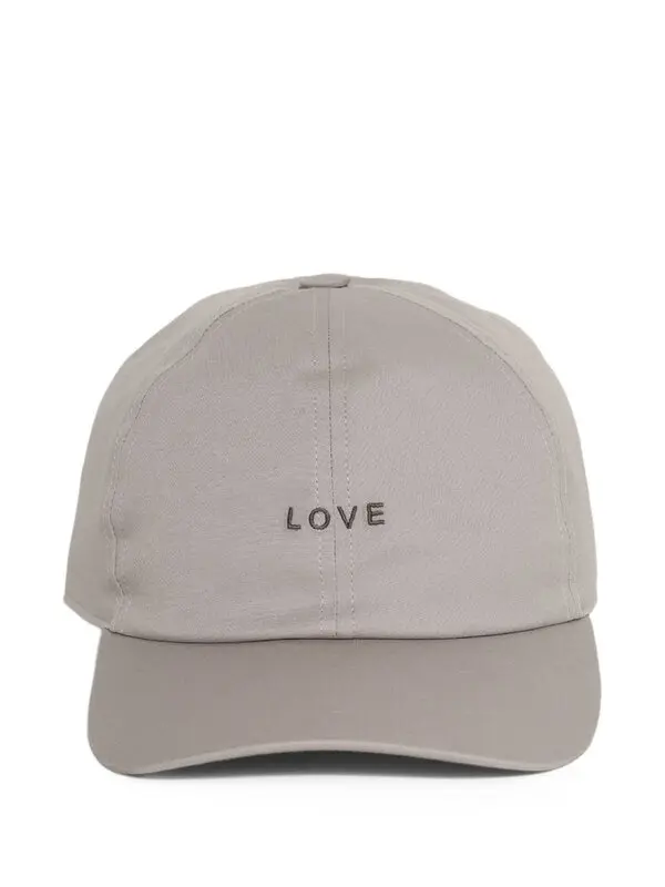 Rick Owens Embroidered Baseball Cap - White