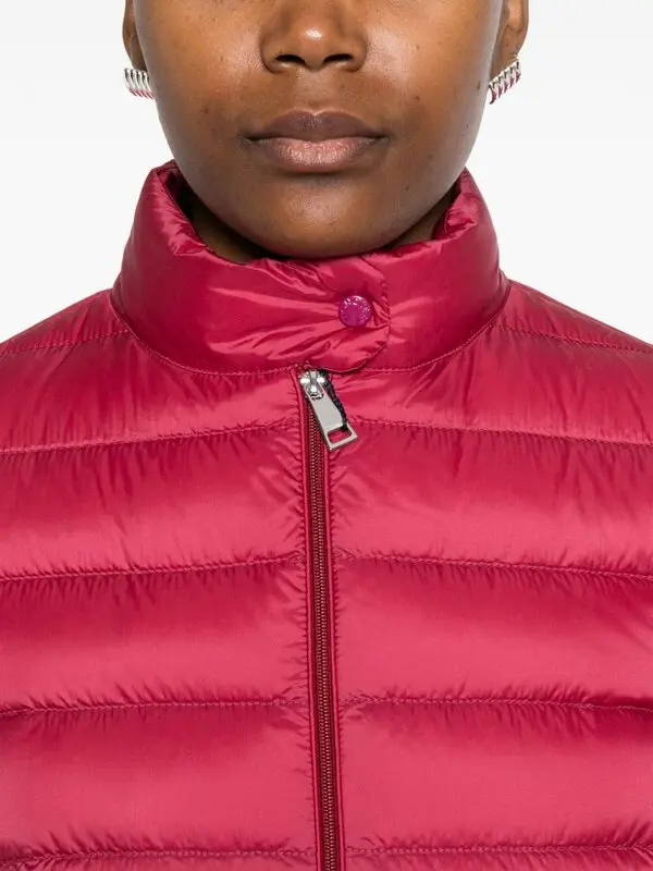 Moncler Lans Short Down Jacket - Red