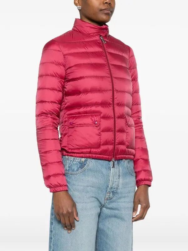 Moncler Lans Short Down Jacket - Red