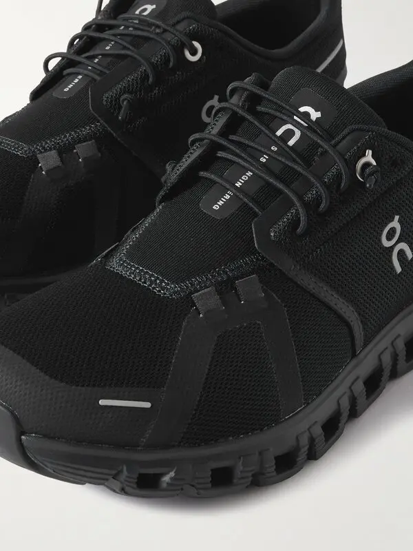 On Cloud 6 Rubber-trimmed Mesh Sneakers