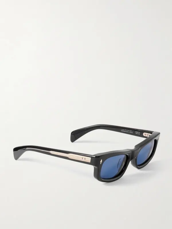 JACQUES MARIE MAGE Initials Rectangular-frame Sunglasses