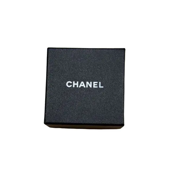 Chanel Gold-plated Vintage Button Earrings
