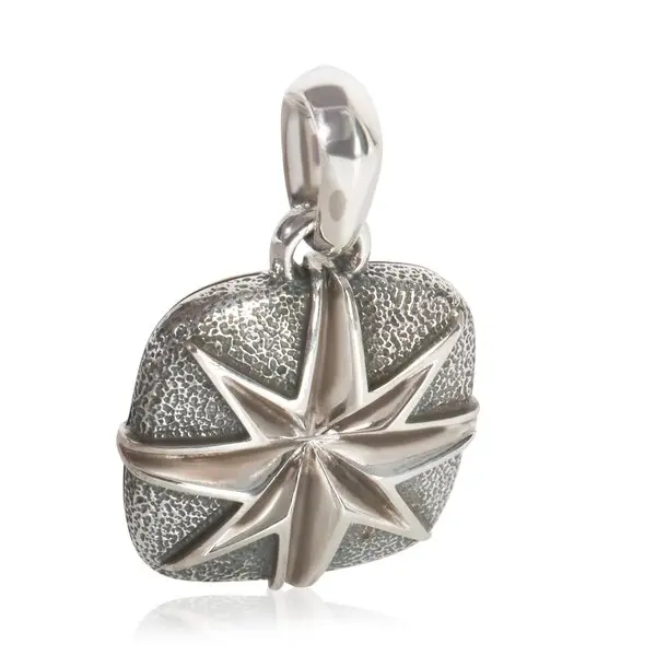 David Yurman Sterling Silver Maritime North Star Pendant - Sterling_silver