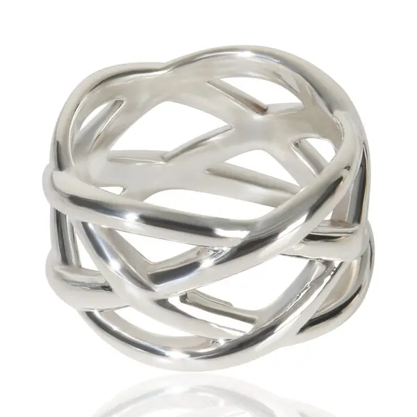 Tiffany & Co. Sterling Silver Celtic Knot Ring
