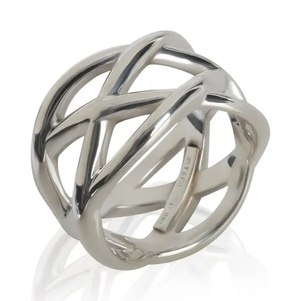 Tiffany & Co. Sterling Silver Celtic Knot Ring