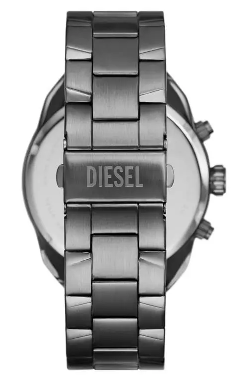 DIESEL® Spiked Chronograph Bracelet Watch