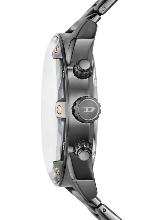 DIESEL® Spiked Chronograph Bracelet Watch