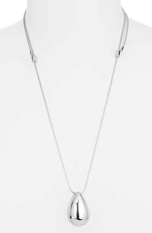 Nordstrom Polished Teardrop Pendant Necklace