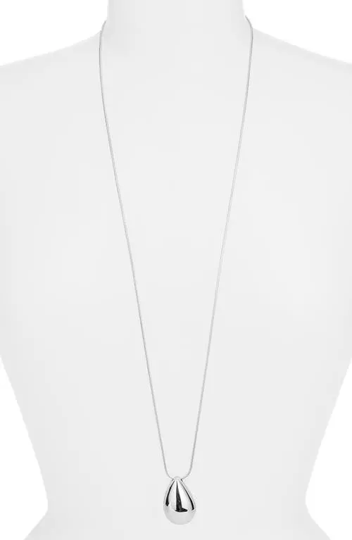 Nordstrom Polished Teardrop Pendant Necklace