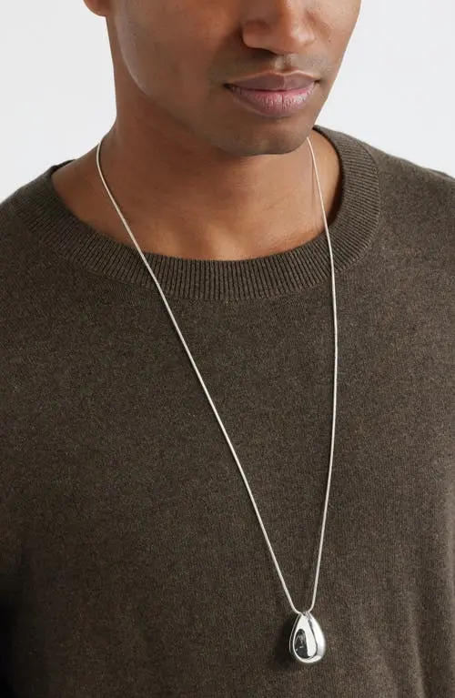 Nordstrom Polished Teardrop Pendant Necklace
