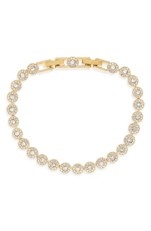 SWAROVSKI Una Crystal Bracelet - Gold/crystal