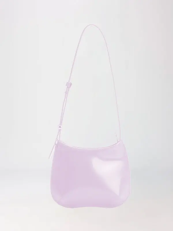 Jacquemus Le Petit Bisou Brushed Leather Bag - Pink