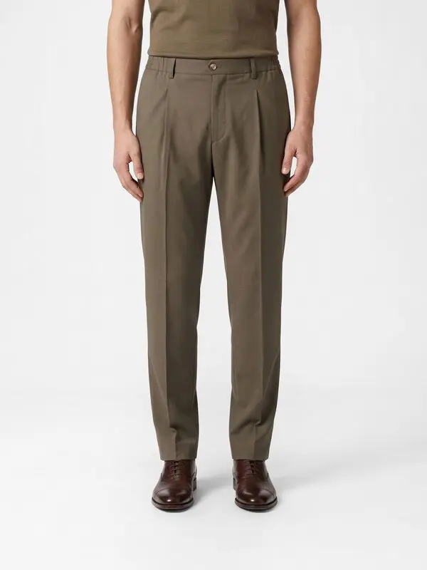 BRIGLIA 1949 Tailored Trousers - Camel