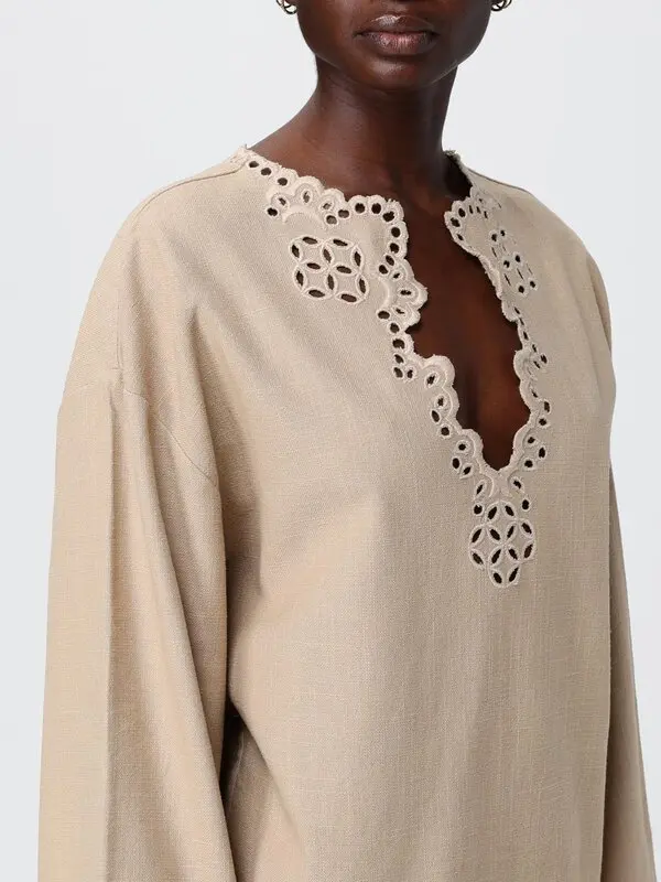 Isabel Marant Étoile Embroidered Dress - Beige