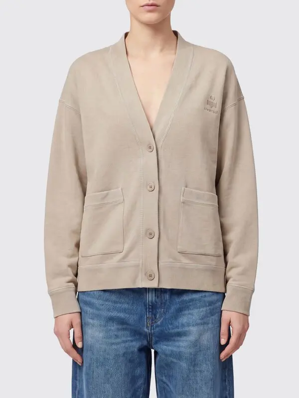 Isabel Marant Étoile Relaxed Fit V-neck Cardigan - Earth