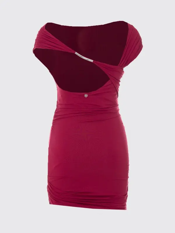 ANIYE BY Stretch Polyamide Draped Mini Dress