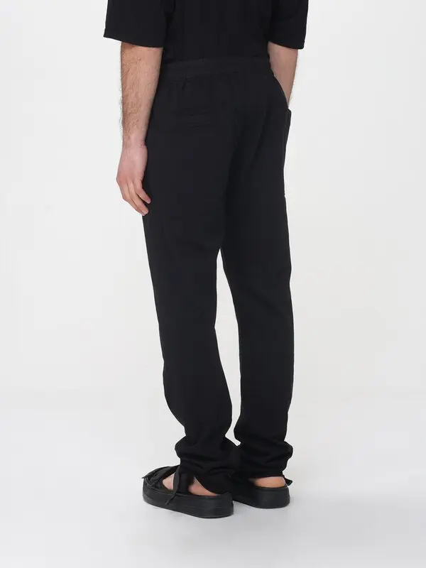 Rick Owens Cotton Trousers - Black